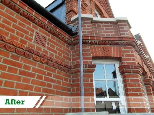 Weather struck brick repointing, Pimlico | UK Restoration
