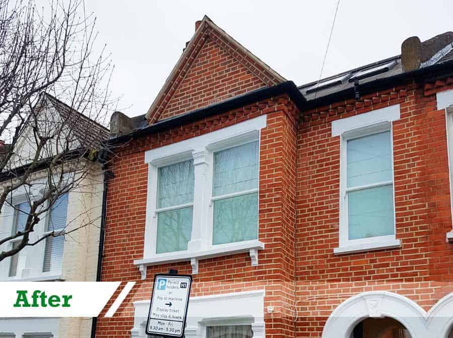 Our paint removal and brick repointing jobs in London | UK Restoration